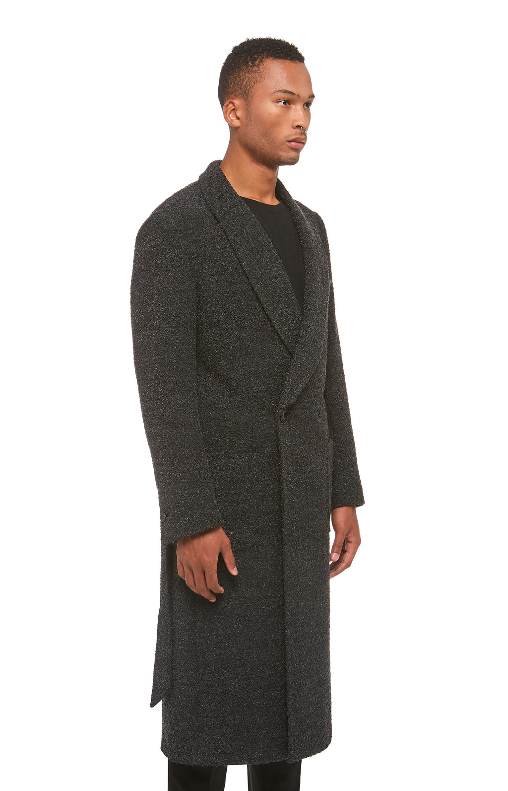 Steel Wool Boucle Robe – MNDATORY